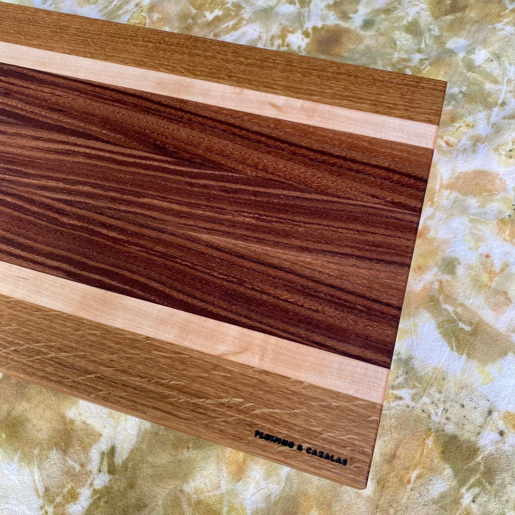 walnut w/ maple & white oak accents – Fleming and Cazalas